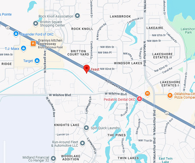 16. feast map