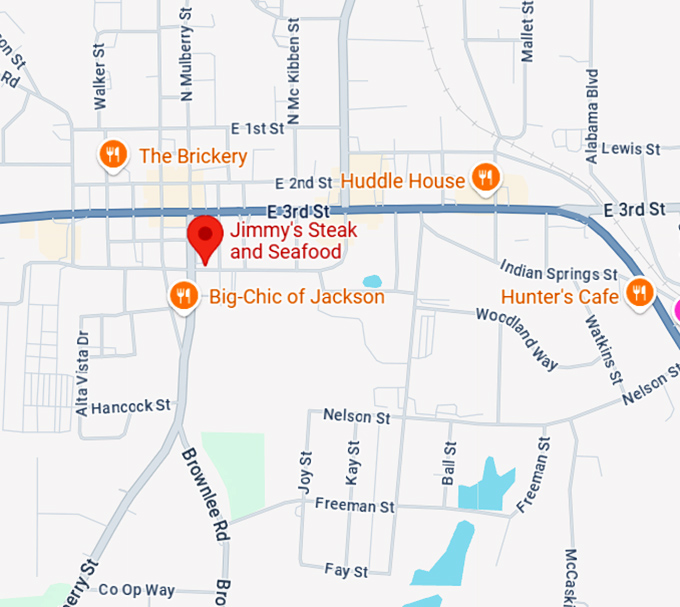 16. jimmy's steak and seafood map