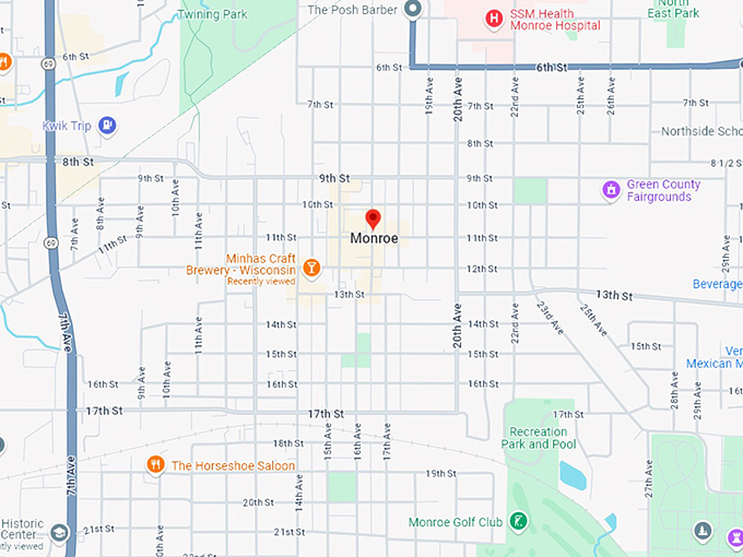 16. monroe map