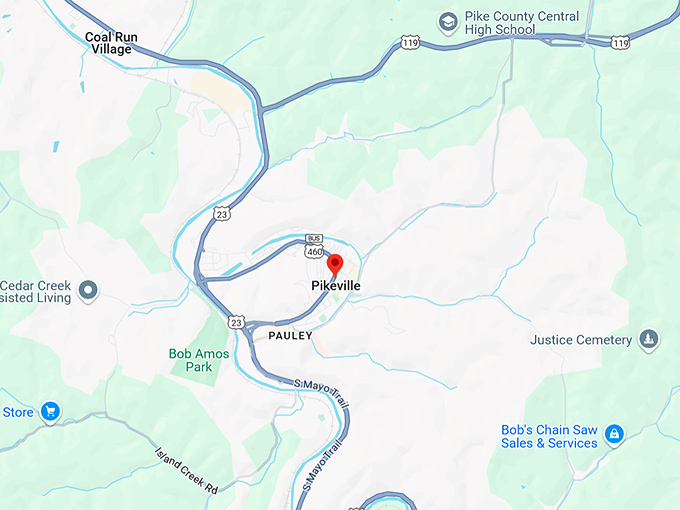 16. pikeville map