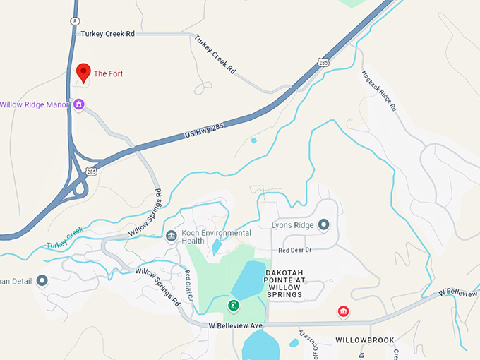 16. the fort map