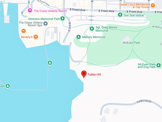 16. tubbs hill map
