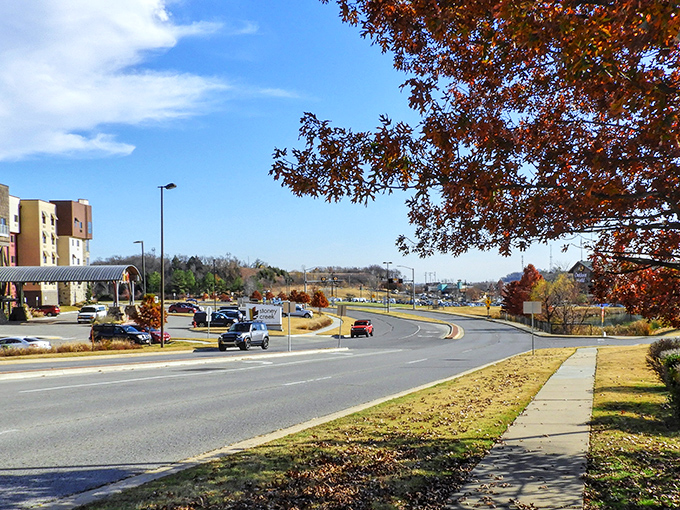 Broken Arrow's wide boulevards and modern amenities offer small-town charm with big-city convenience – like finding designer shoes at outlet prices!