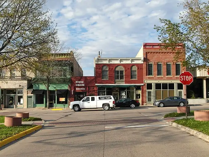 Historic charm meets small-town magic on Northfield's main street. These brick buildings have stories to tell—if only walls could talk!
