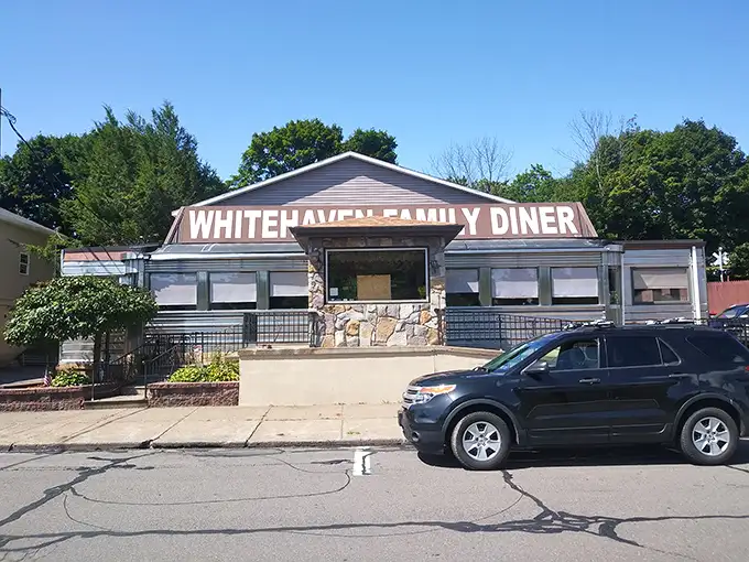 "FAMILY DINER" isn't just in the name—White Haven's welcoming storefront has been gathering locals like a kitchen table reunion for generations.