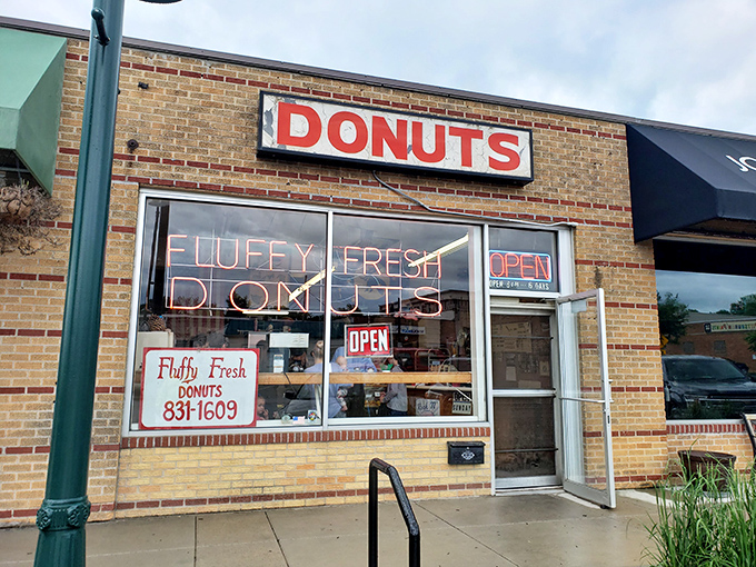 Fluffy Fresh's vintage brick façade and neon sign promise a time-traveling sugar rush. This place was Instagram-worthy before Instagram existed!