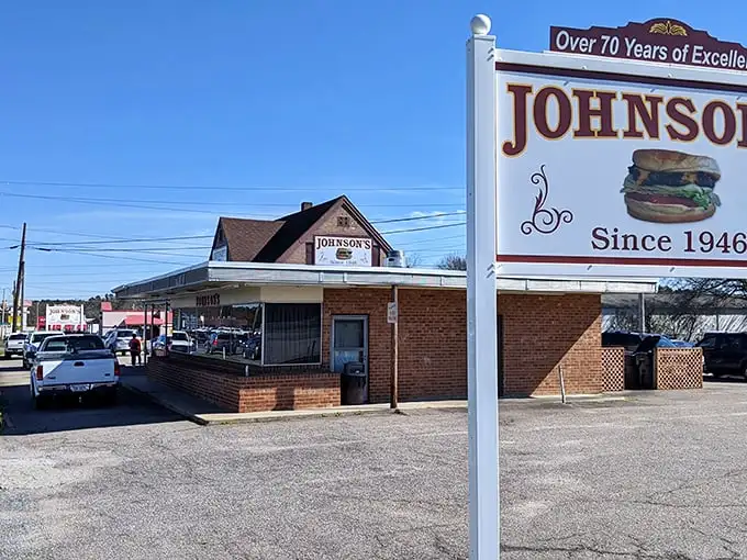 Johnson's Drive-In isn't just surviving since 1946—it's thriving with burgers worth setting your alarm for.