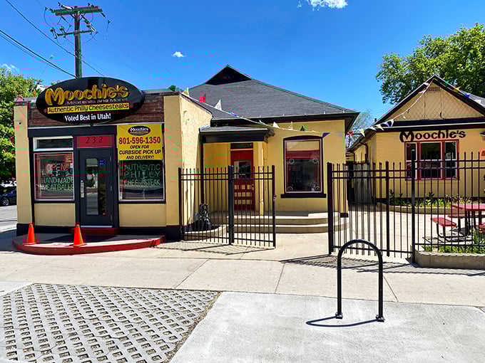 Moochie's sunny yellow facade hides a meatball sanctuary where handmade Italian comfort doesn't just feed your stomach – it hugs your soul.