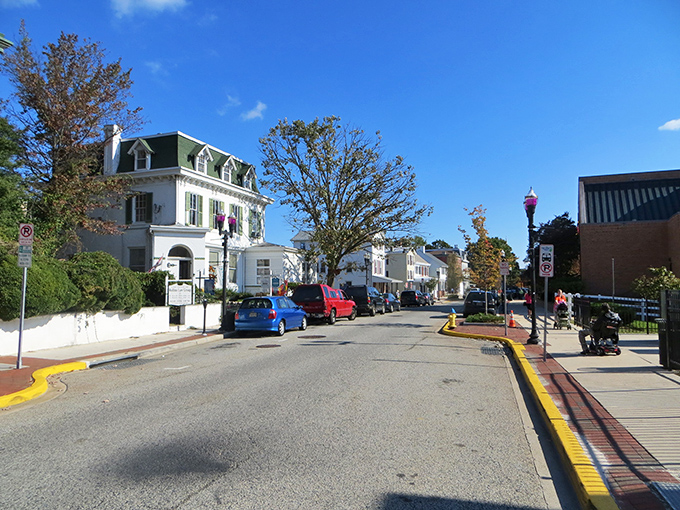 The courthouse stands sentinel over Elkton's quiet streets, where time moves at the perfect pace—slow and sweet.