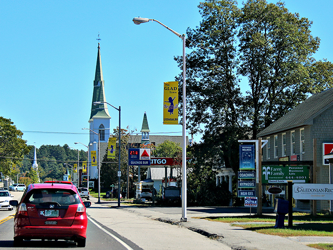 A Main Street so charming you'll forget about your smartphone – until you need it to capture that perfect Instagram moment.