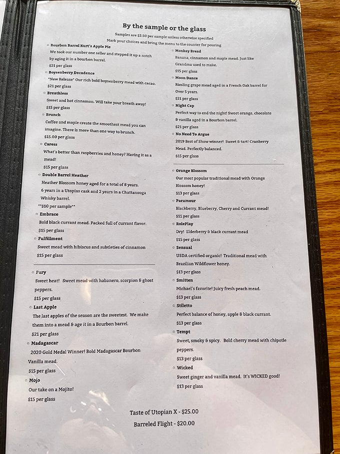 This isn't just a menu—it's a roadmap to flavor country. "Fury" with habanero and ghost peppers? Challenge accepted!