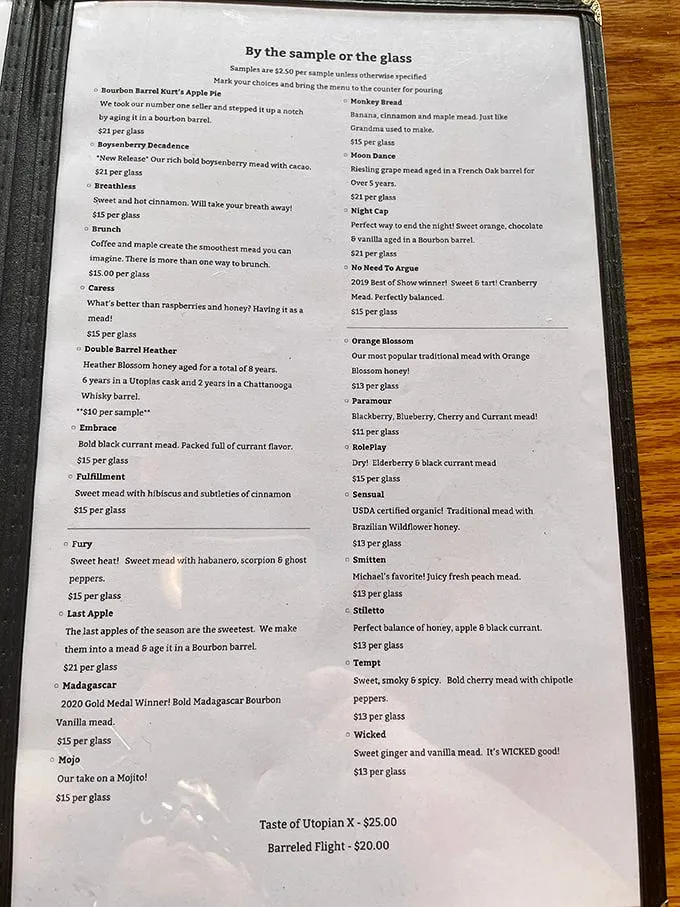 This isn't just a menu—it's a roadmap to flavor country. "Fury" with habanero and ghost peppers? Challenge accepted!