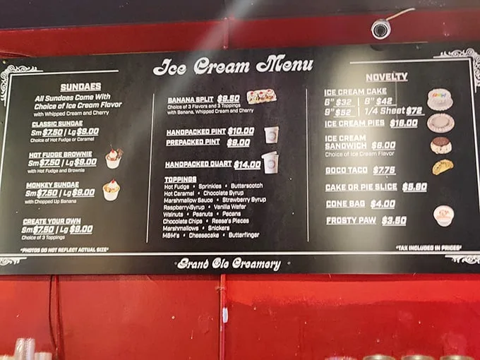 The menu board – where indecision becomes an art form and "I'll just have a small vanilla" becomes a laughable fiction.