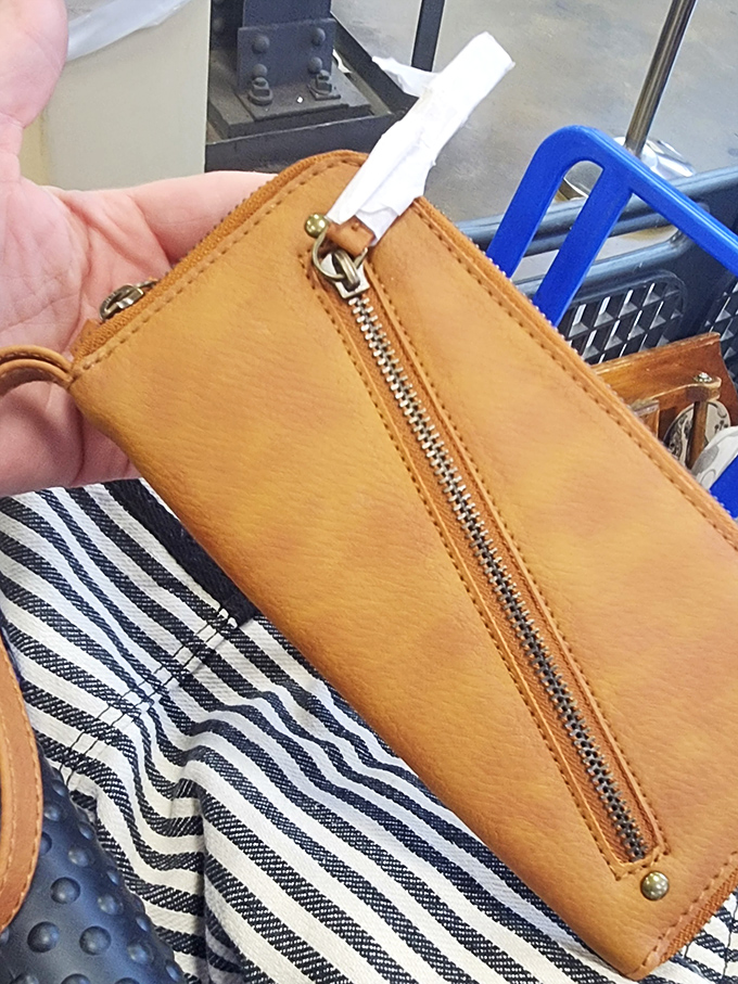 Someone's castoff leather wallet becomes tomorrow's treasure – at pennies per pound, even designer items become delightfully affordable discoveries.