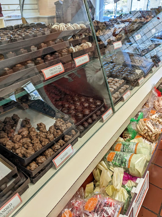 Chocolate soldiers standing at attention! These handcrafted treats aren't just candies—they're edible works of art waiting to make your taste buds salute.
