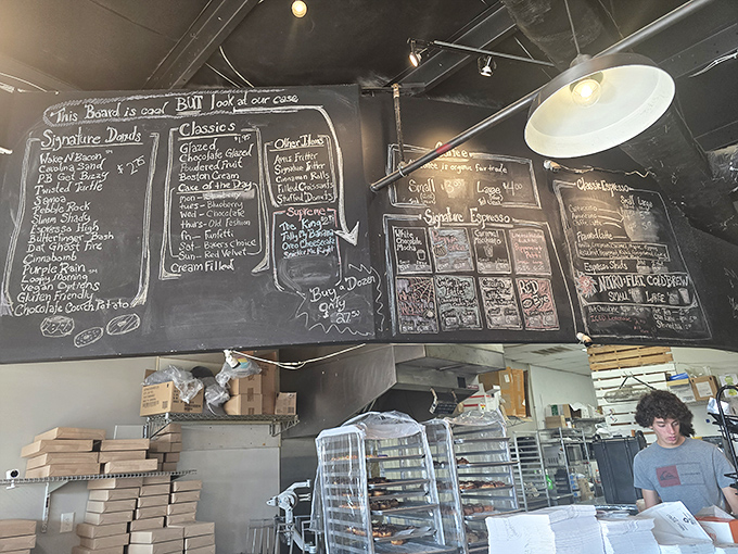 The chalkboard menu—a canvas of culinary creativity where decisions become torturous and "I'll take one of each" becomes a reasonable request.