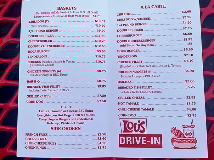 This menu isn't just a list of food—it's a roadmap to happiness with no wrong turns.