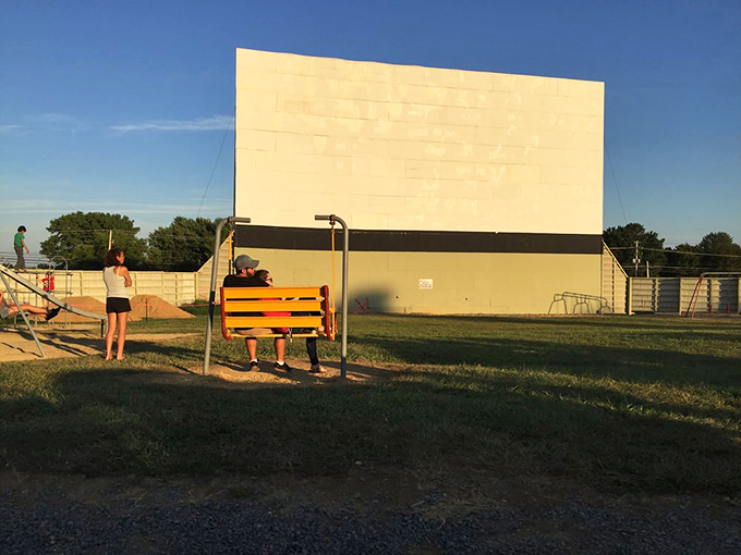 Every great movie deserves a comfortable seat—this sunny bench offers front-row views with none of the neck strain.