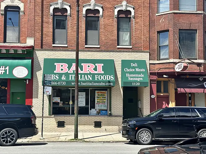 Bari's classic green awning has sheltered generations of sandwich enthusiasts. Like finding the Italian grandmother you never knew you needed.