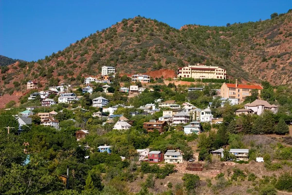 Jerome defies gravity and expectations, with buildings perched on hillsides that would make an Italian coastal town jealous.