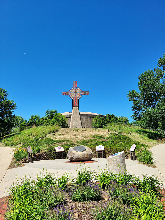 This modern visitor center in Blair looks ready to welcome travelers with that signature Nebraska hospitality.