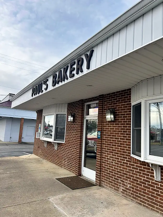 The brick exterior might not scream culinary destination, but locals know this is where donut dreams come true.
