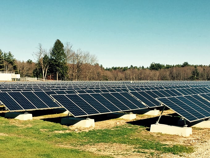 Solar panels in Peterborough reflect both sunshine and savings—many residents enjoy lower utility bills in this budget-friendly town.