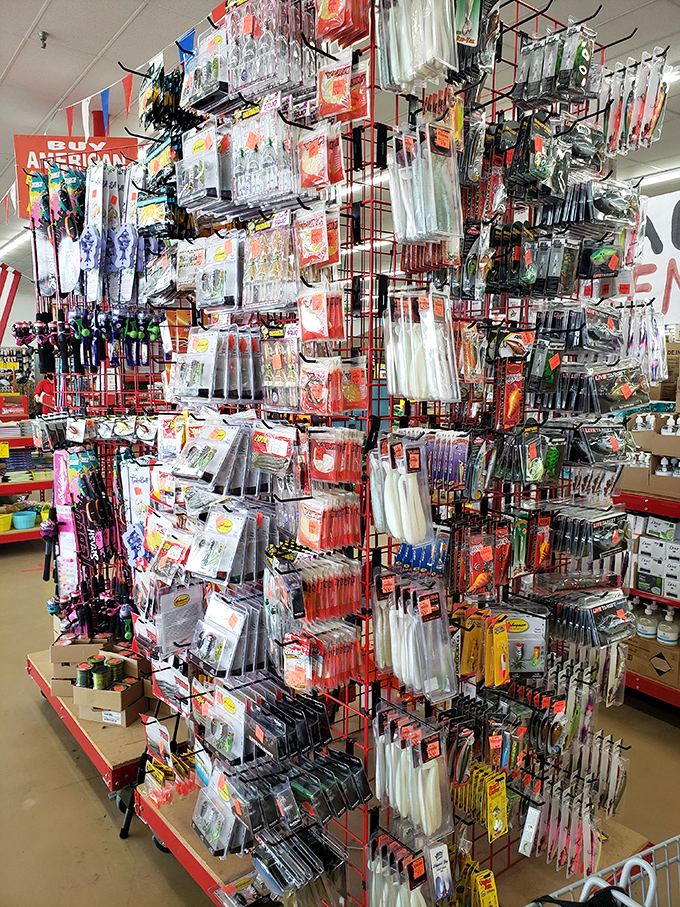 Fishing enthusiasts, rejoice! Enough tackle to tempt every fish in North Carolina—and enough variety to make choosing your next lure the day's biggest challenge.