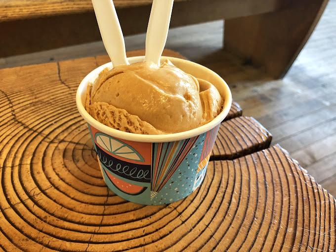 Two scoops, two spoons, one perfect moment. This isn't just dessert—it's the kind of simple pleasure that makes you forget to check your phone. 