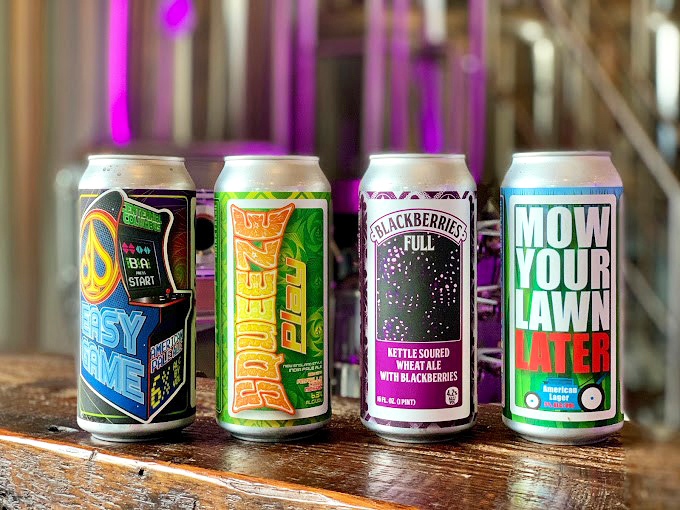 If Willy Wonka made beer instead of chocolate, these colorful cans would be his masterpiece. Each one promises liquid adventure.