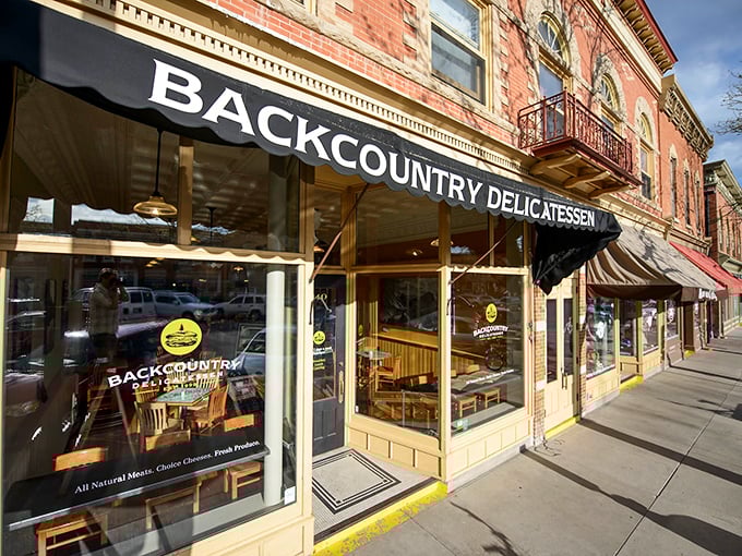 Yampa Sandwich Company's historic brick building feels like it has stories to tell. Most of them involve people saying "Mmmmm."