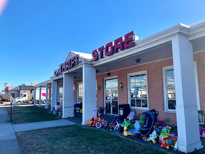 Shopping with purpose! Every purchase at this cheerful storefront helps children while helping your budget. Win-win!