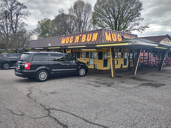 Where race fans and locals unite under one roof for burgers worth pulling off the track for.