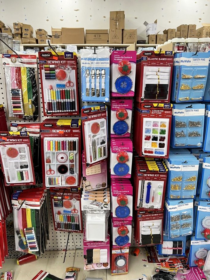 A seamstress's dream come true. These sewing kits contain everything needed to hem, mend, and create—minus the patience my grandmother always said I lacked.