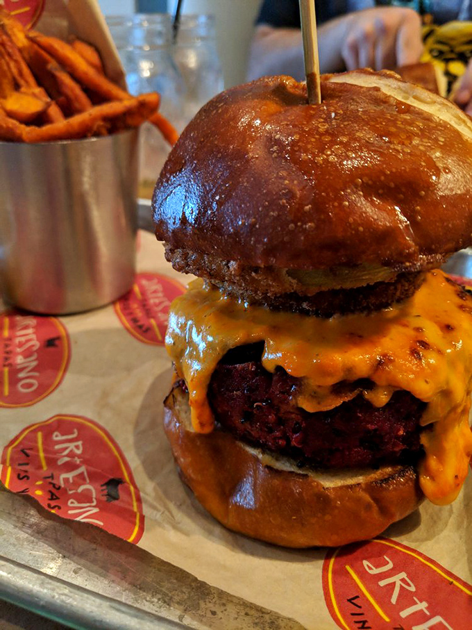 The Southern Belle Burger brings Kentucky charm to your plate. It's not flirting with flavor—it's a full-on romance.