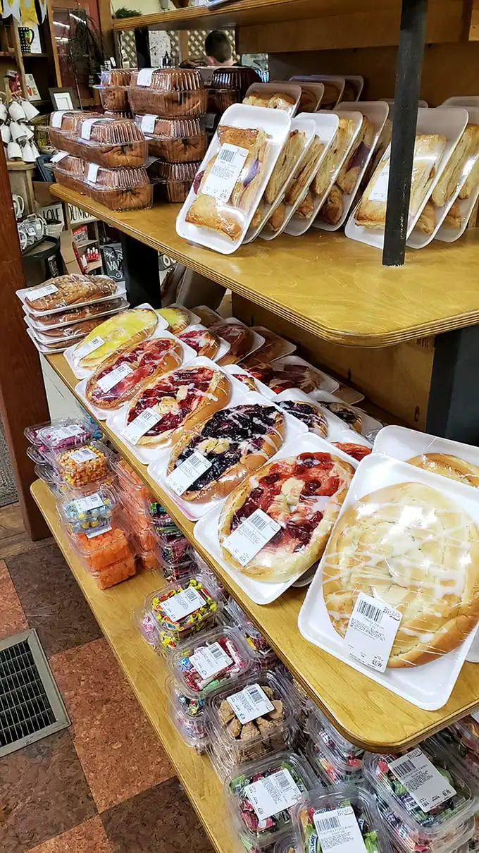 The pastry display at Byler's doesn't just offer baked goods—it presents life-altering decisions that will haunt your diet plans for weeks.