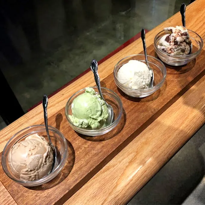 The topping bar—where restraint goes to die and childhood dreams of unlimited sprinkles finally come true.