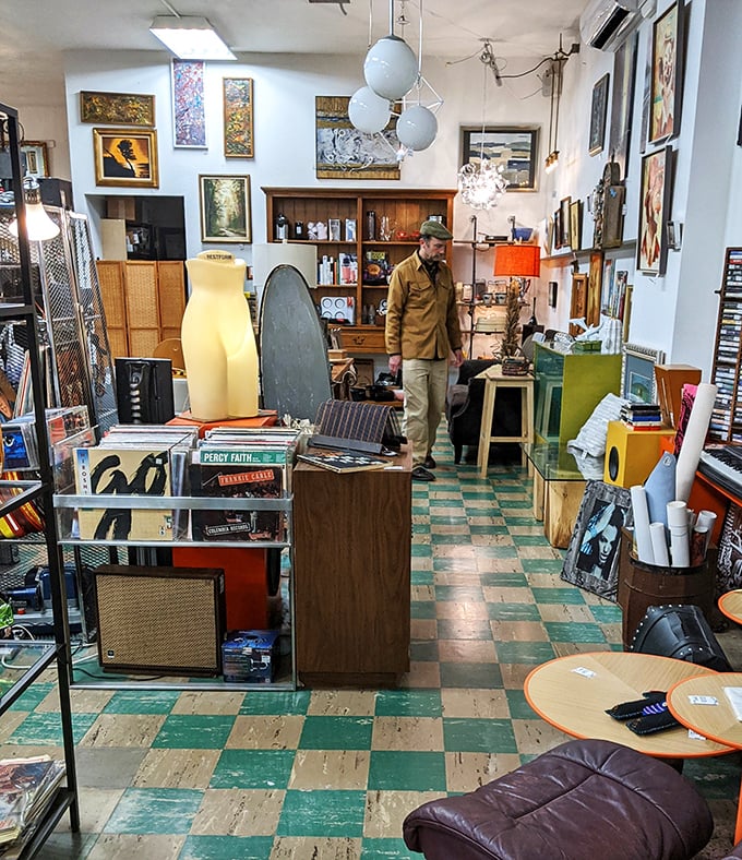 The vinyl section draws in music lovers like moths to flame—because some sounds just deserve better than digital compression. 