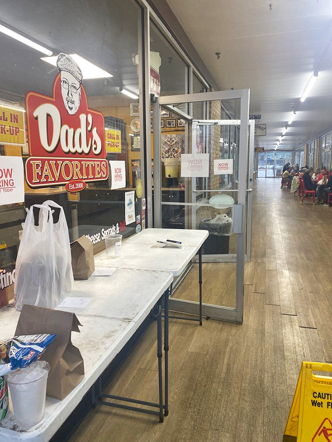 Part sandwich lab, part local institution – Dad's unassuming shop window promises cheese spreads that will haunt your dreams.