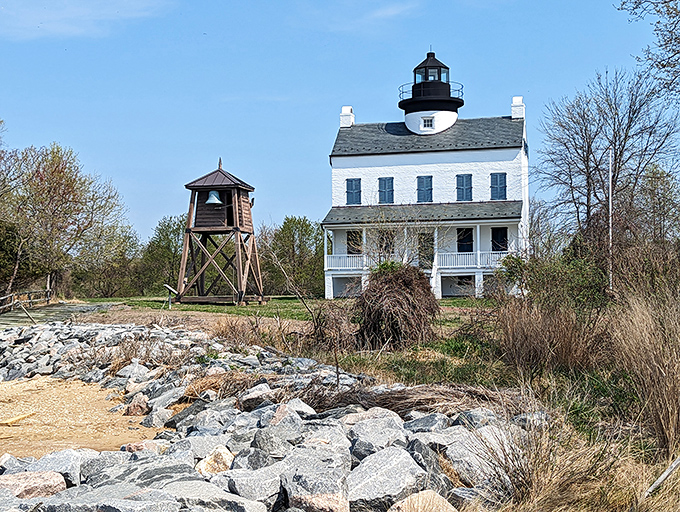 This isn't just any lighthouse—it's a time capsule with a view, reconstructed to honor the original that guided mariners for over a century.