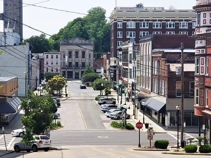 Alton's historic downtown seems plucked from another era – including the refreshingly old-fashioned prices that make retirees smile.