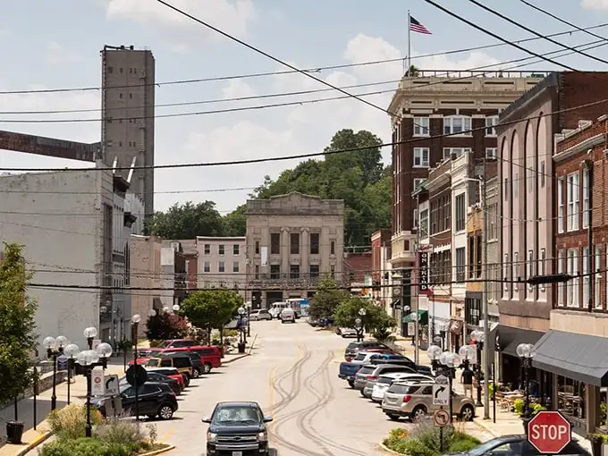 That striking mural isn't the only masterpiece in Alton – the affordable cost of living is a work of art all its own.