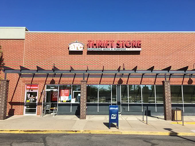 Simple exterior, extraordinary finds! This Arc location proves you should never judge a thrift store by its cover.