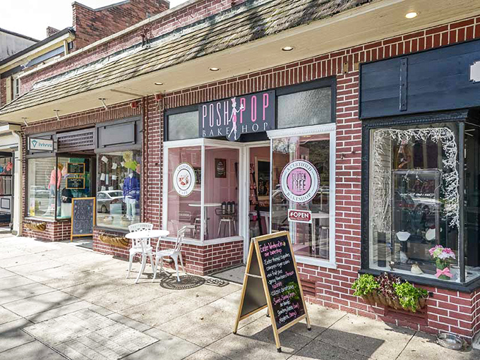 This quintessential American main street makes you want to throw a parade, open an ice cream shop, or just sit on a bench and smile. 