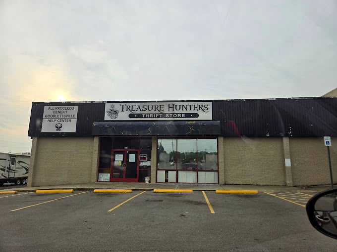 The sign promises treasure, and the store delivers. Your wallet will thank you; your home will thank you even more.
