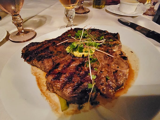 Not just a steak, but a revelation—where the perfect sear gives way to a tender interior that practically melts on contact. 