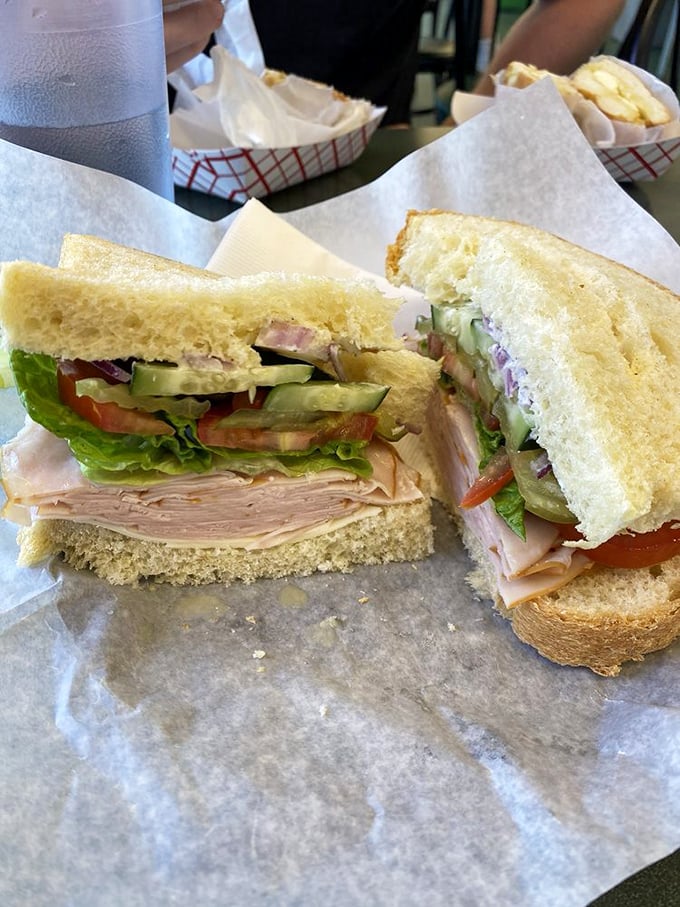 The build-your-own sandwich—where indecision becomes an art form and every bite confirms you've made all the right choices in life.