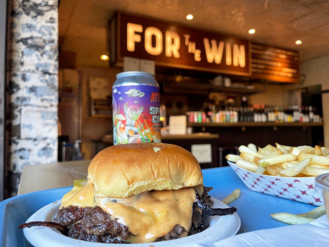 The burger that launched a thousand naps. Juicy, perfectly seared patties stacked with melty cheese—dreams really do come true.