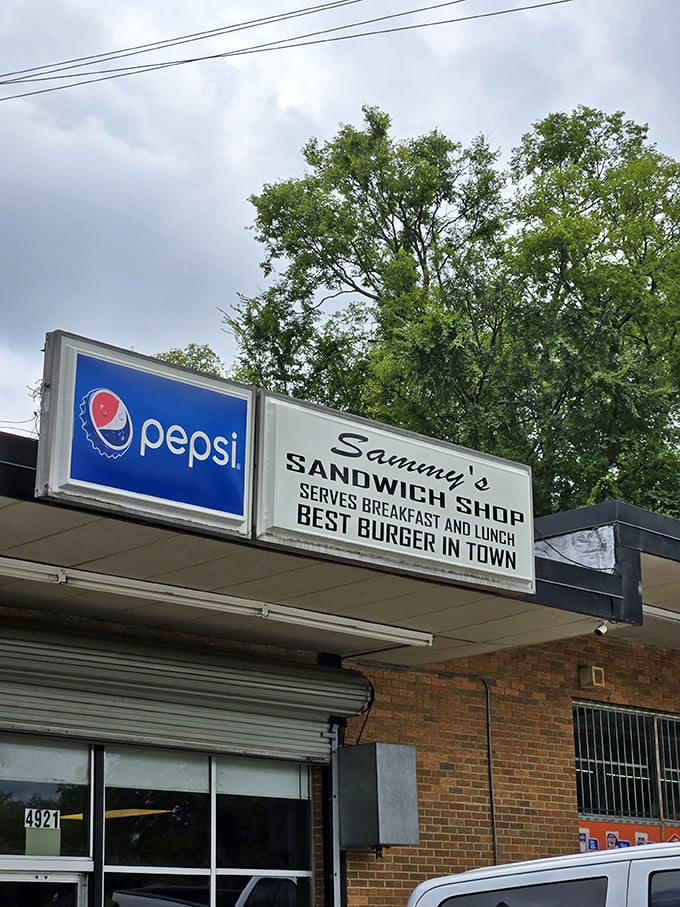 "Best Burger in Town" isn't just a slogan at Sammy's – it's a promise kept since before Instagram existed.