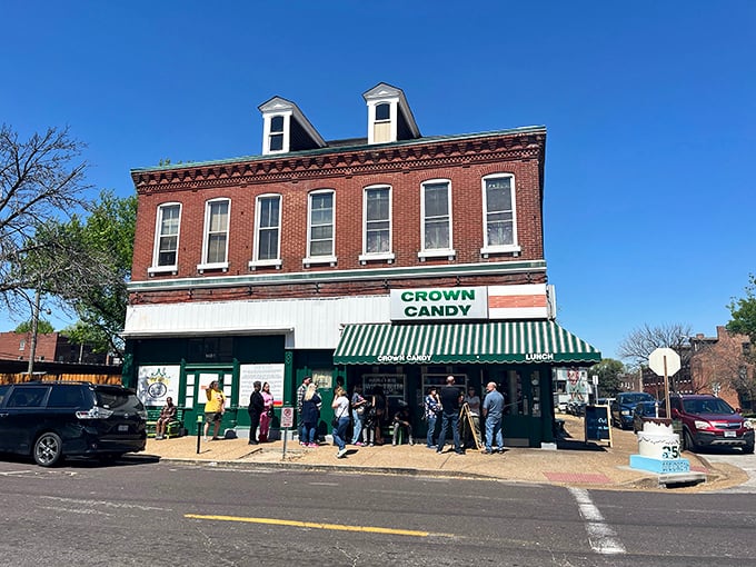 The historic brick building houses a wonderland of chocolate and bacon in portions that would make your cardiologist wince.